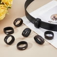 24Pcs 2 Colors PU Imitation Leather Loop Keepers Men's Belt Buckle ...