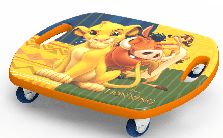GOMO Disney Lion King Scoot Racer Unisex Ride-on for Kids 18 Months and ...