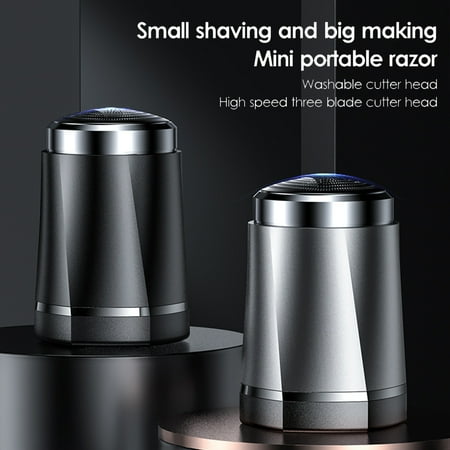 Plastic Man Electric Shaver Mini Battery Powered Trimmer Home ...