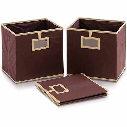 Furinno Laci NW1311P Foldable Soft Storage Bins, Set of 3 - Walmart.com