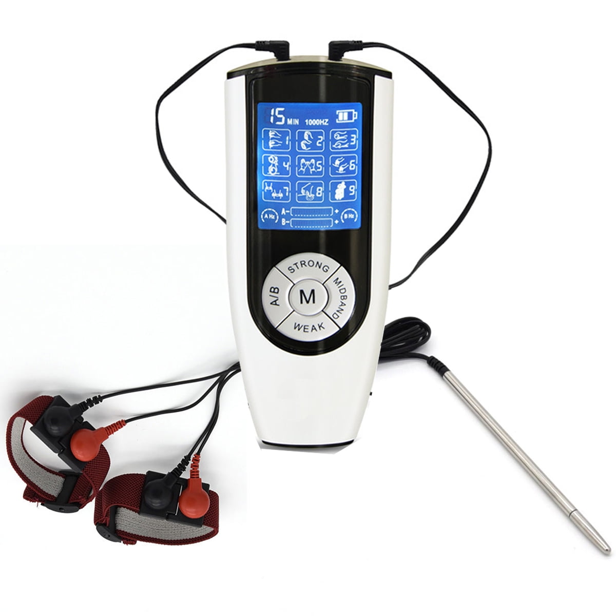Electric Pulse Stimulation Set with Estim Ur-hr-al Sounds Rings ...