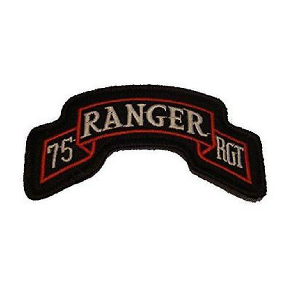 US ARMY 75TH RANGER REGIMENT SCROLL ROCKER PATCH AIRBORNE LEAD THE WAY ...
