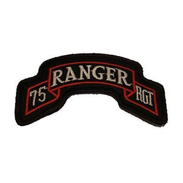 US ARMY 75TH RANGER REGIMENT SCROLL ROCKER PATCH AIRBORNE LEAD THE WAY ...