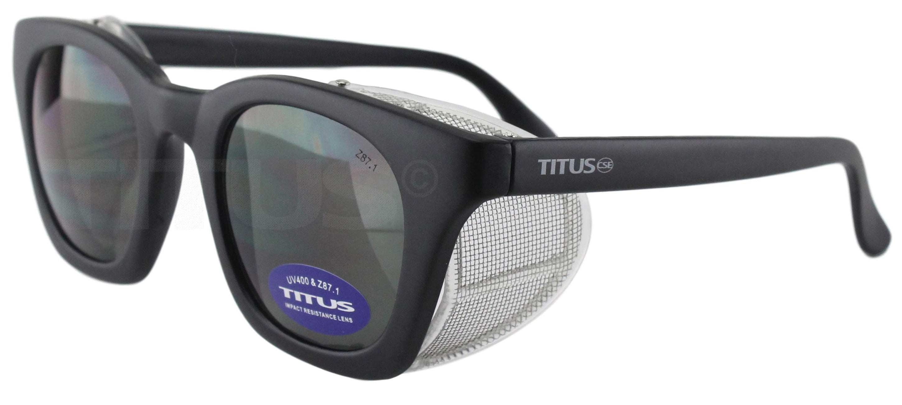 Titus Retro Style Safety Glasses with Side Shield - Walmart.com