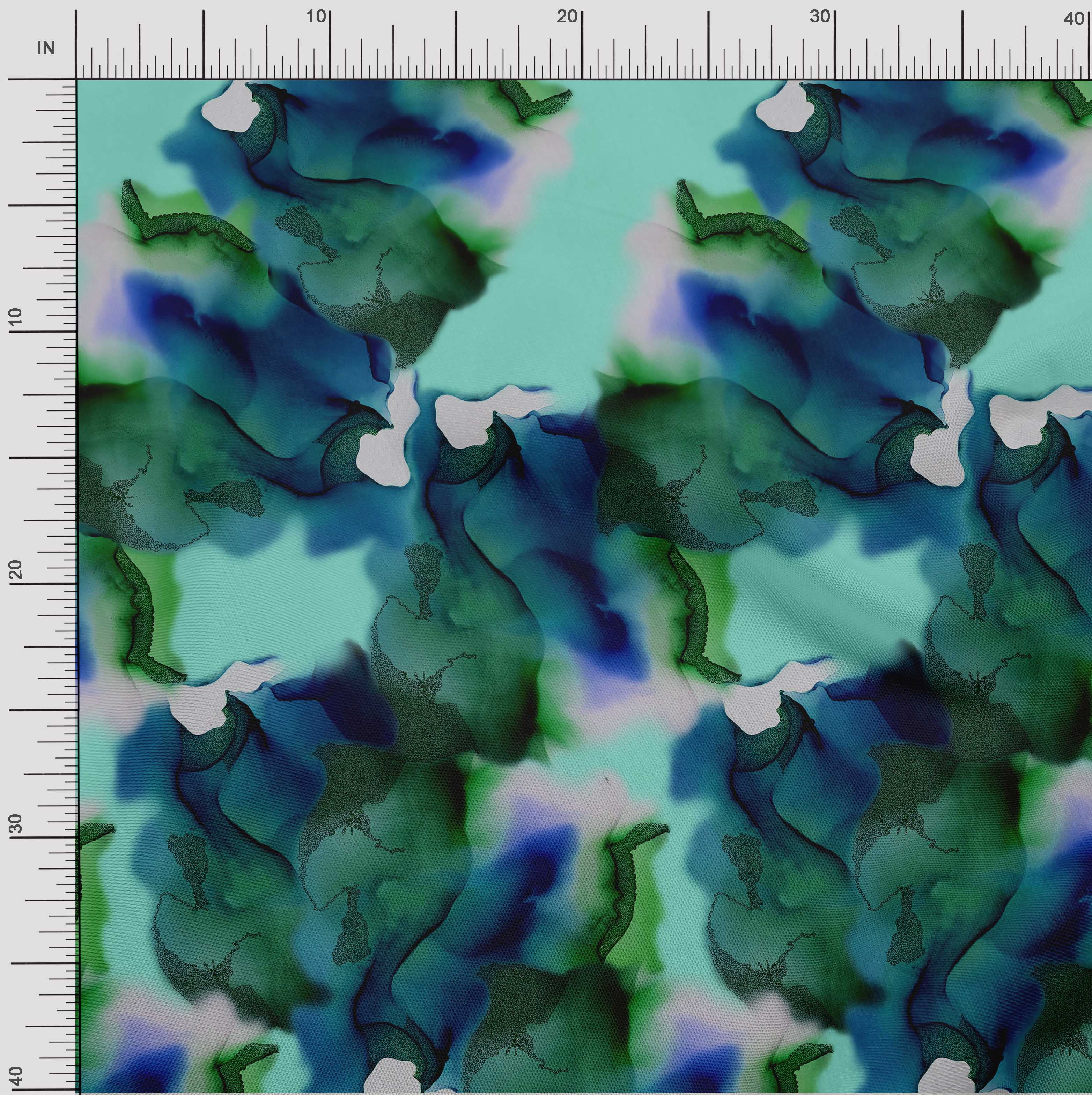 oneOone Cotton Poplin Fabric Texture Panel Print Fabric By The Yard 42 ...