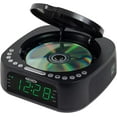 Jensen Restored Audio CD Player, FM Stereo, USB Charging, Green LED ...