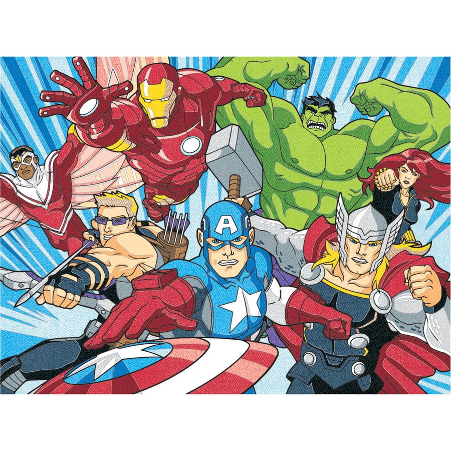 Marvel Pencil By Number Kits - Walmart.com