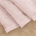 Blush Pink Sheer Kitchen Curtains 30 X 24 Inch Length 2 Panels ...