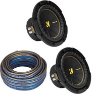 Kicker 12-inch L7R124 (45L7R124) Square Subwoofer 4-Ohm, Black ...