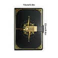Combination Lock Diary Notebook - A5 Secure Journal with Vintage ...