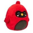 Squishmallows FuzzAMallows 12 inch Cazlan the Red Cardinal - Child's ...