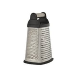 Kitchenaid Stainless Steel Box Grater in Black Handle, Dishwasher Safe ...