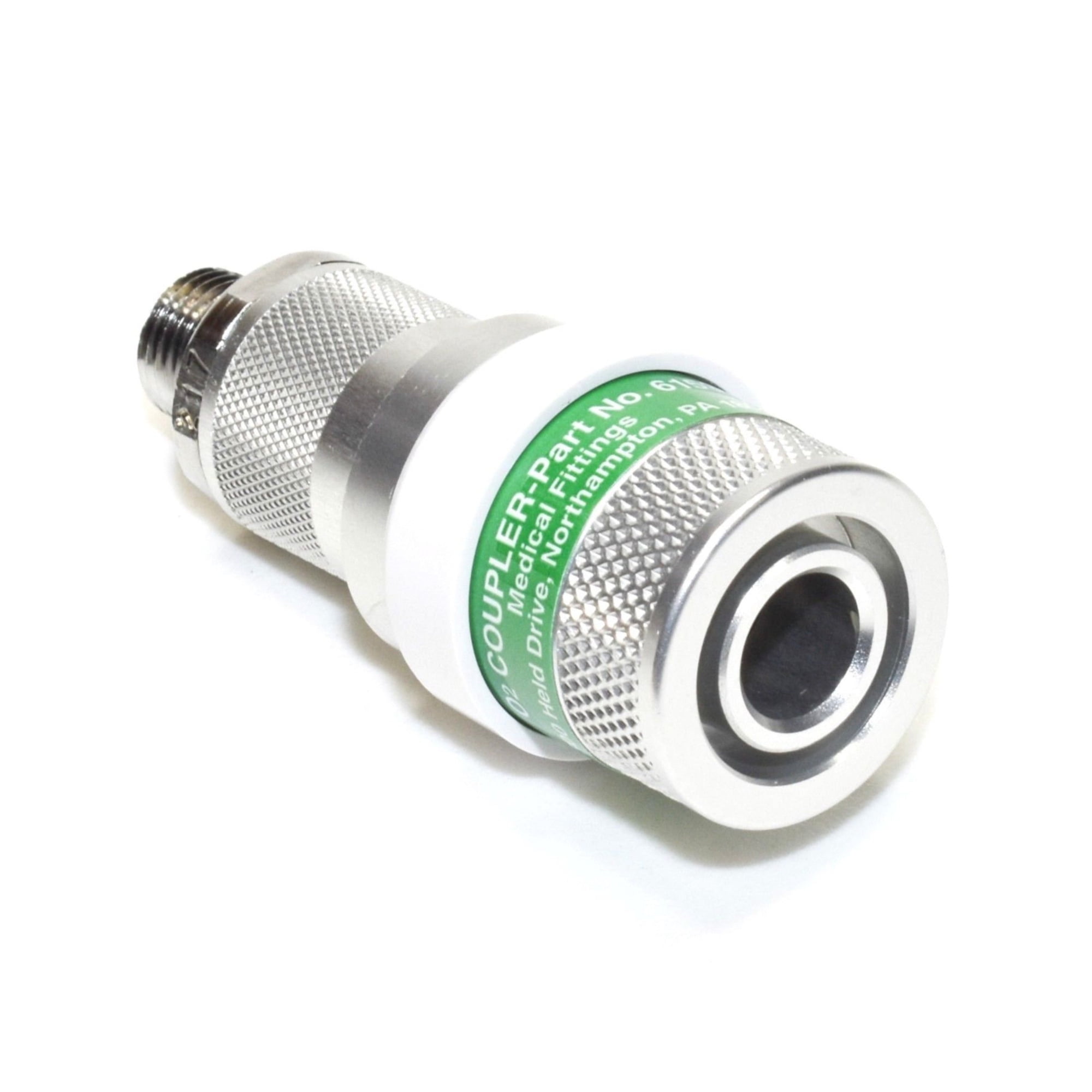Precision Medical 6153 O2 Schrader Female Coupler - Walmart.com