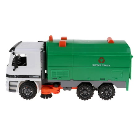 Die-Cast Pull Back Sweep Garbage Truck Model y Gift | Walmart Canada