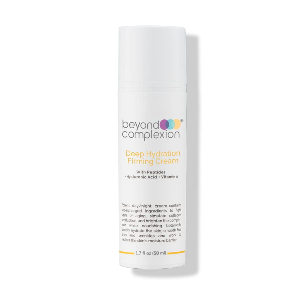 Beyond Complexion Deep Hydration Firming Cream with Peptides + Hyaluronic Acid + Vitamin A ...