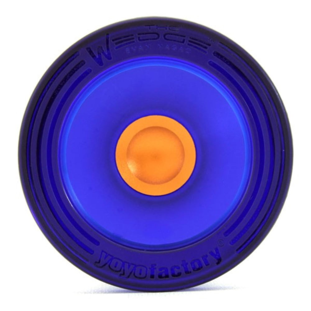 YoYo Factory Wedge Yo-Yo - Polycarbonate - Evan Nagao Signature (Blue ...