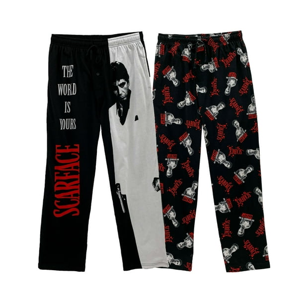 Scarface Men's Pajama Pants and Boxer Shorts Sleepwear Bottoms Set ...