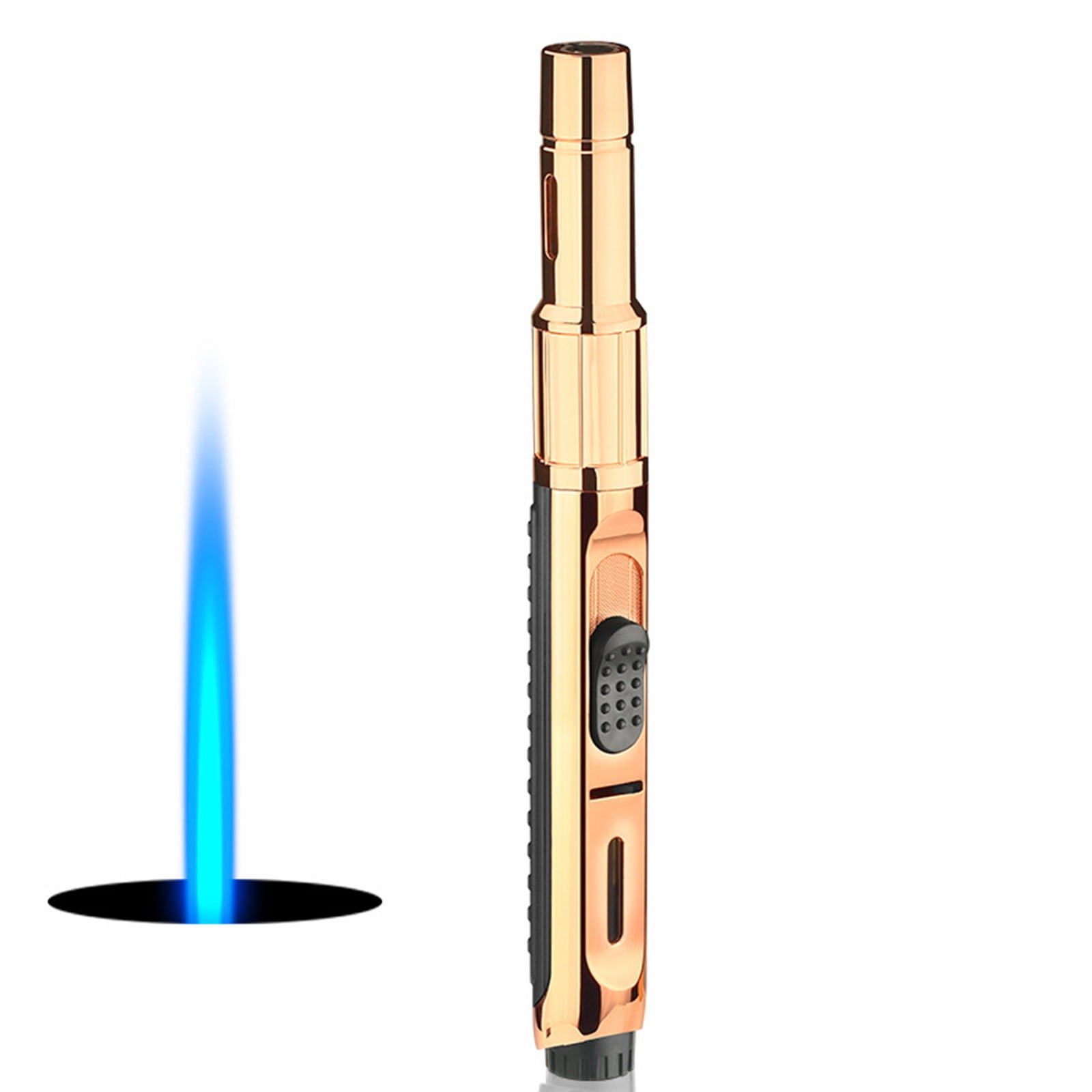 Teissuly Metal Lighter Flameproof Burner Direct Blast Baking Lighter ...