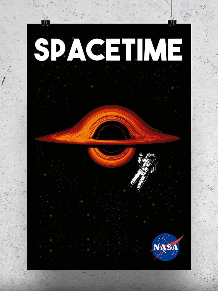 NASA Space Time Black Hole Art Poster - NASA Designs, - Walmart.com