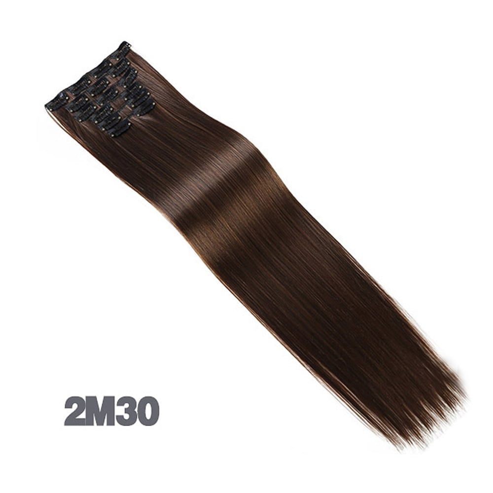 Click here for Amdohai 24in Clip In Hair Extensions 1 Set 6 Pcs 1... prices