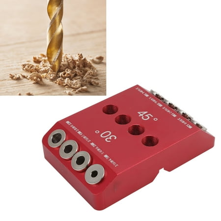 Angle Drill Guide, 30 45 90 Degree Angle Drill Jig For Angled Holes And ...