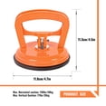 Dawot Glass Suction Cup, 4.6in Vacuum Suction Cups Heavy Duty ...
