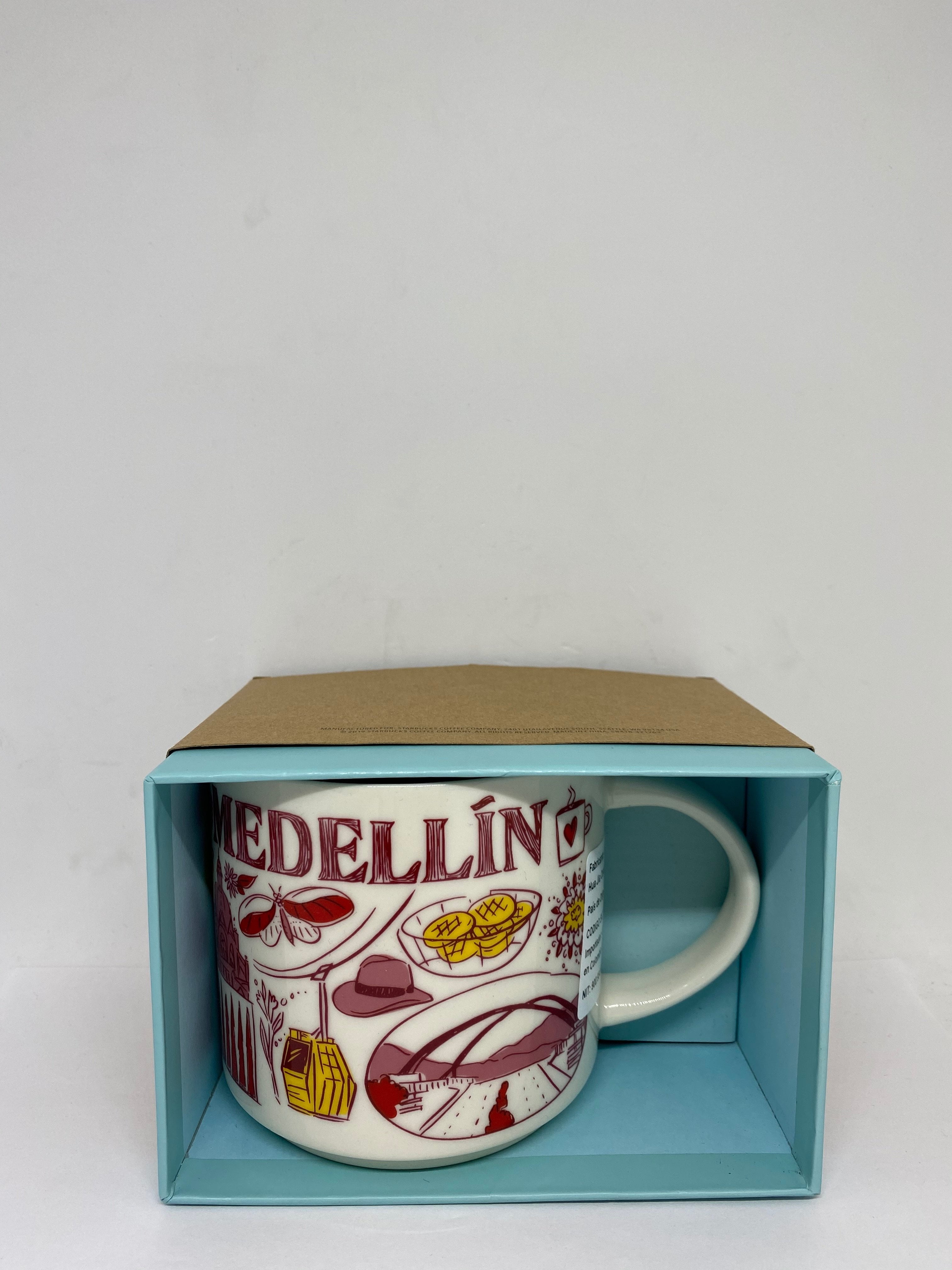 Starbucks Been There Series Colombia Medellin Ceramic Coffee Mug New ...