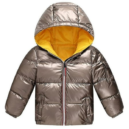 Girls, Winter Jacket, Down Cotton Coat, Waterproof, Hooded Coats-7 ...