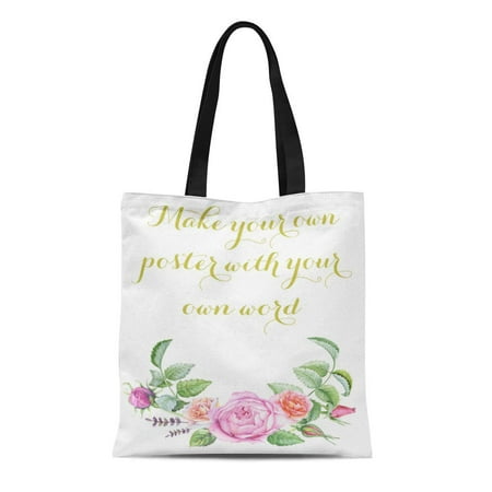 HATIART Canvas Tote Bag Sign Chalkboard Make Your Own Signage Wedding ...