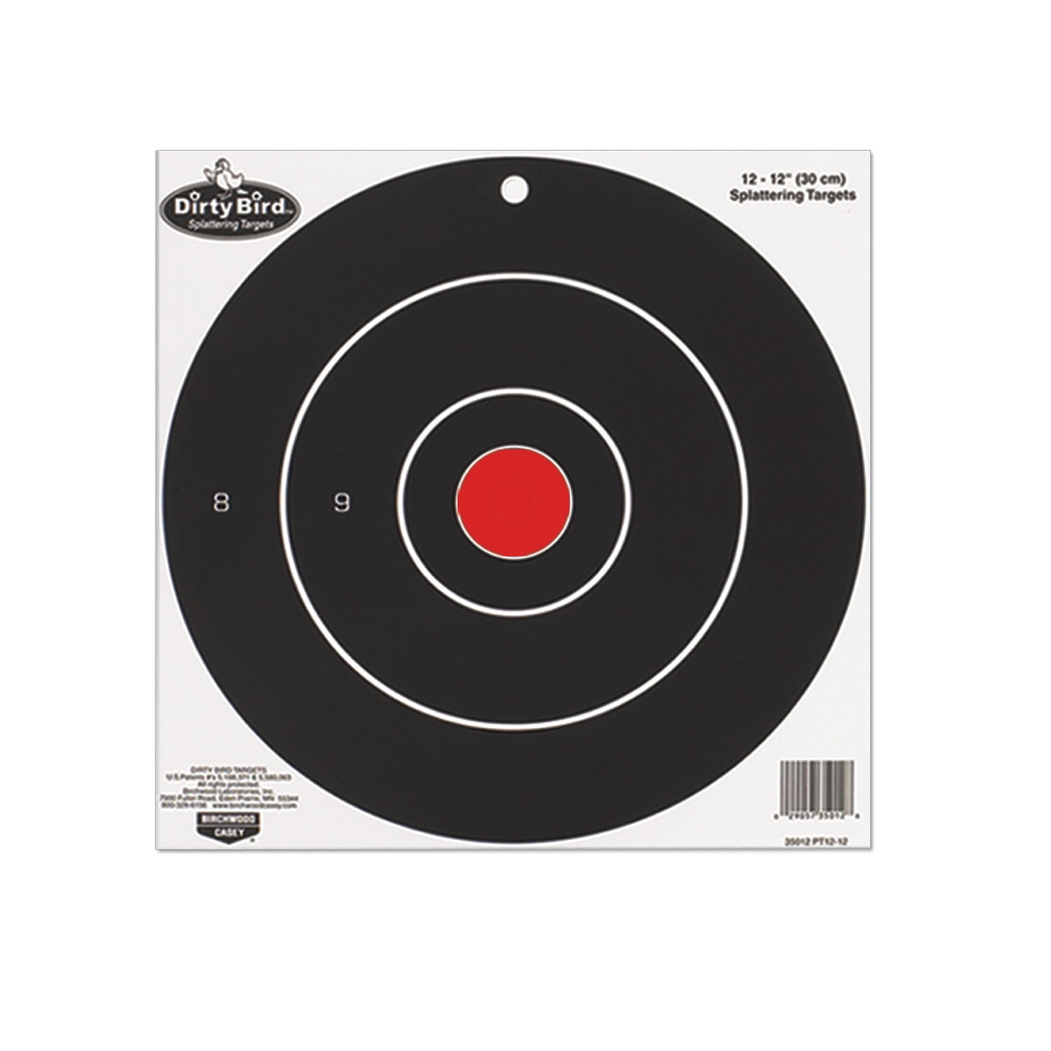 Birchwood Casey Dirty Bird Paper Targets Bulls-eye Target 35181 ... Birchwood Casey Dirty Bird Paper Targets Bulls-eye Target 35181 ...