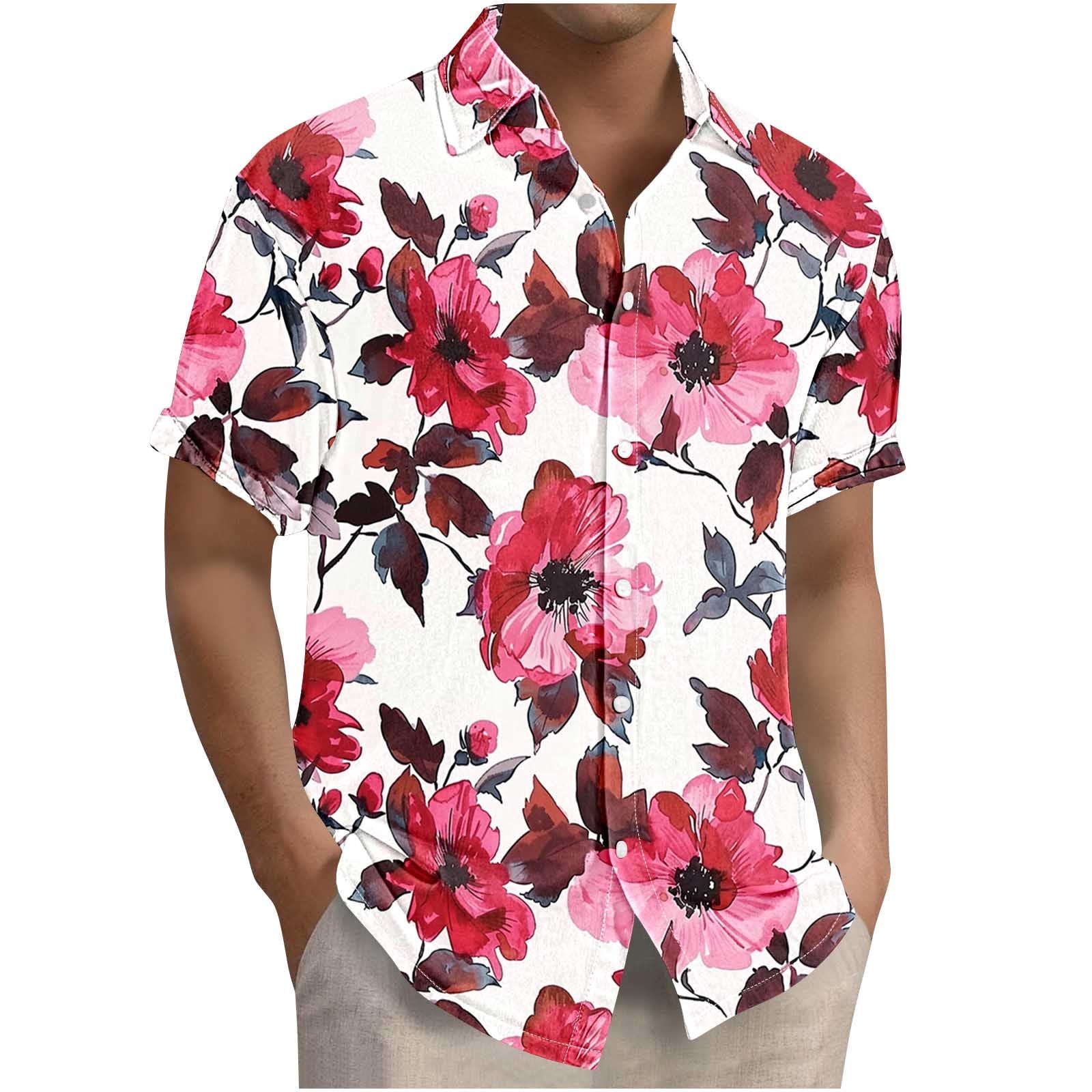 Click here for Yanhoo Hawaiian Shirts For Men Short Sleeve Mens H... prices