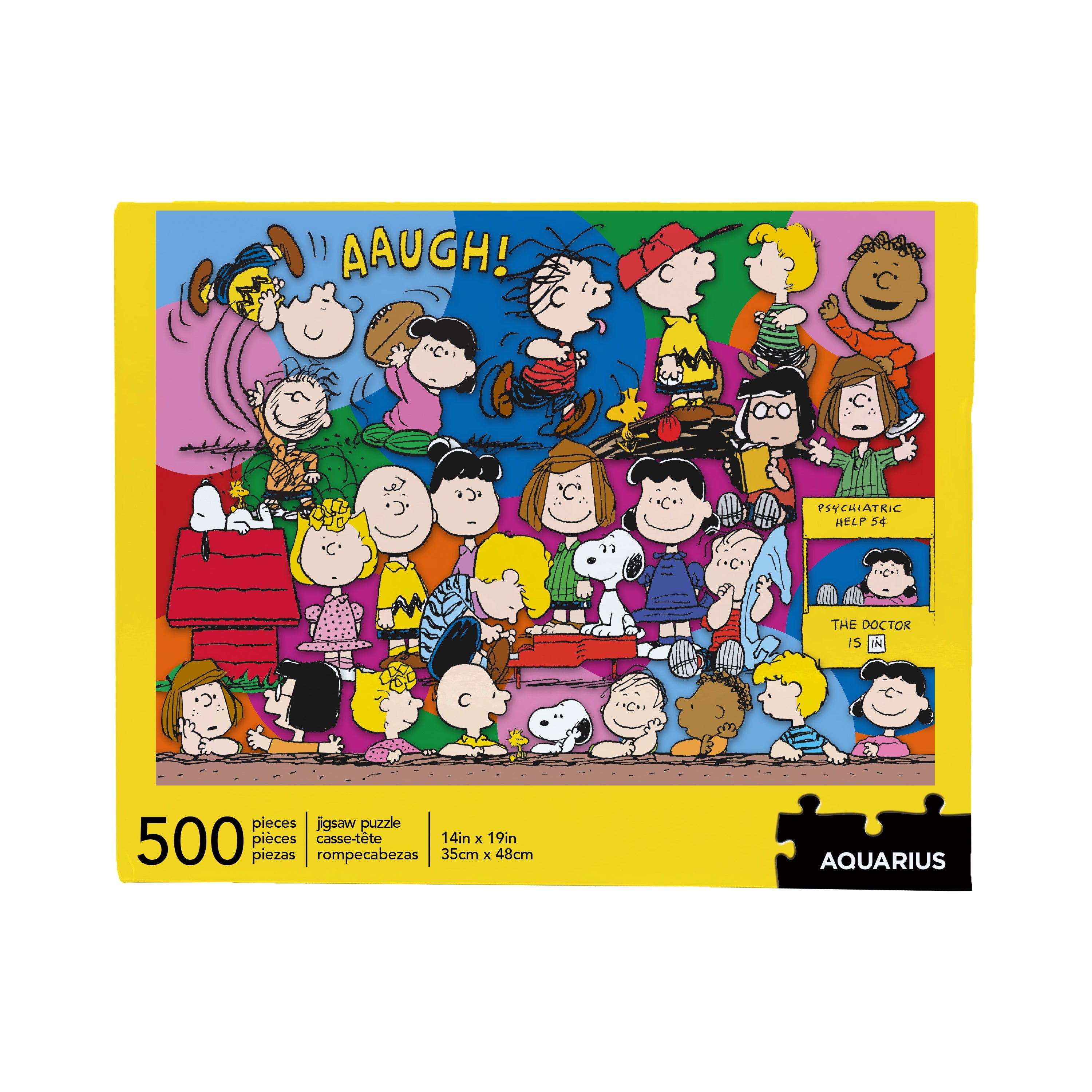 Peanuts Cast 500 Piece Jigsaw Puzzle - Walmart.com