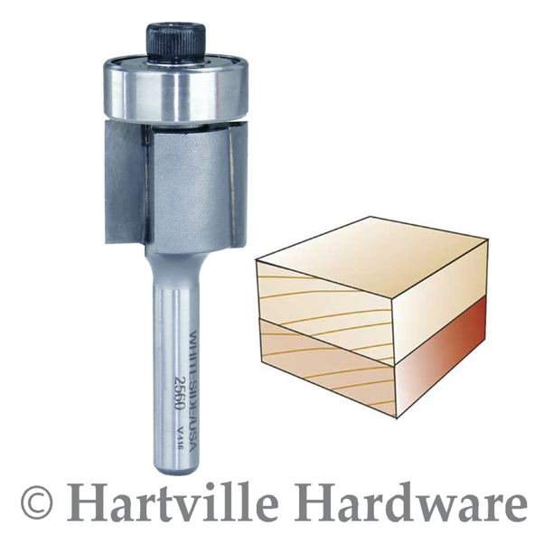 Whiteside Router Bits 2560 Down Shear Flush Trim Bit with 3/4-Inch ...