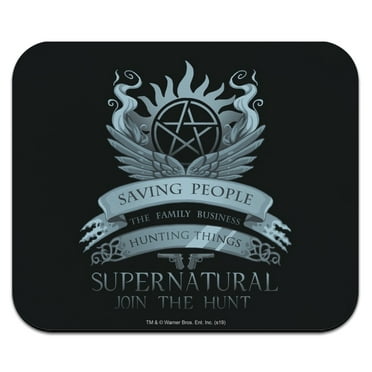 Supernatural Winchester Brother's Impala Low Profile Thin Mouse Pad ...