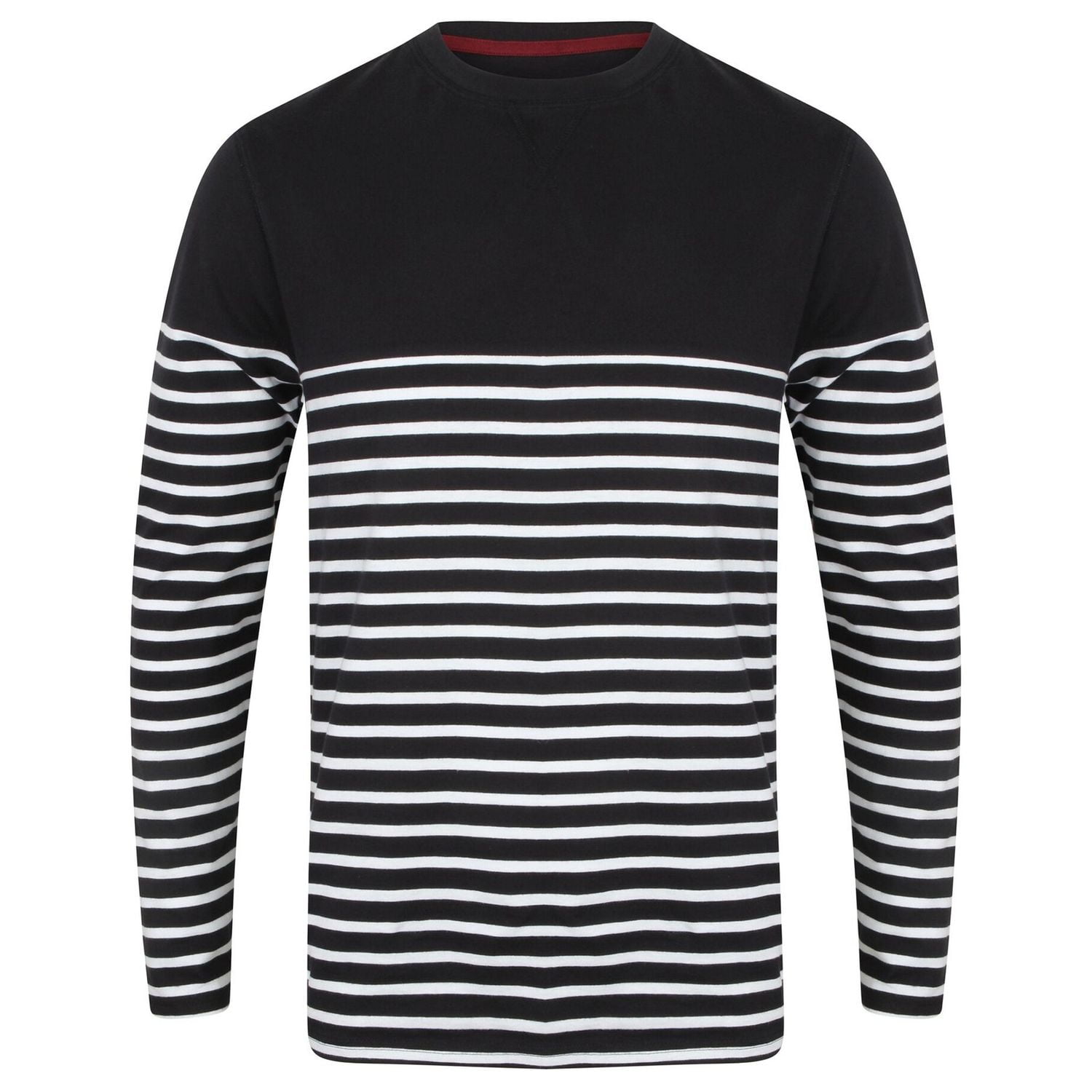 Click here for Frontrow Front Row Mens Long Sleeve Breton Stripe... prices