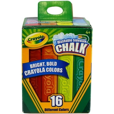 Washable Sidewalk Chalk, 24 Colors | Bundle of 10 Boxes - Walmart.com