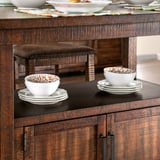 Free Shipping! Furniture of America Jaycee Counter Height Dining Table ...