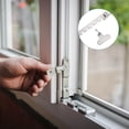 2Pcs Stainless Steel Window Lock Latch Adjustable Window Stopper ...
