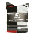 Starter Men's Half Cushion Crew Socks, 6-Pack - Walmart.com