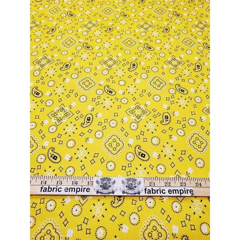 Light Yellow Paisley Pattern