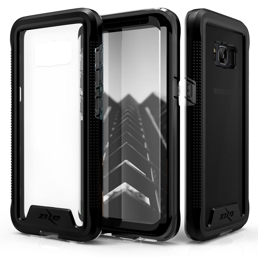 galaxy note 8 / s8 / s8 plus case, zizo ion shockproof cover w/ screen ...