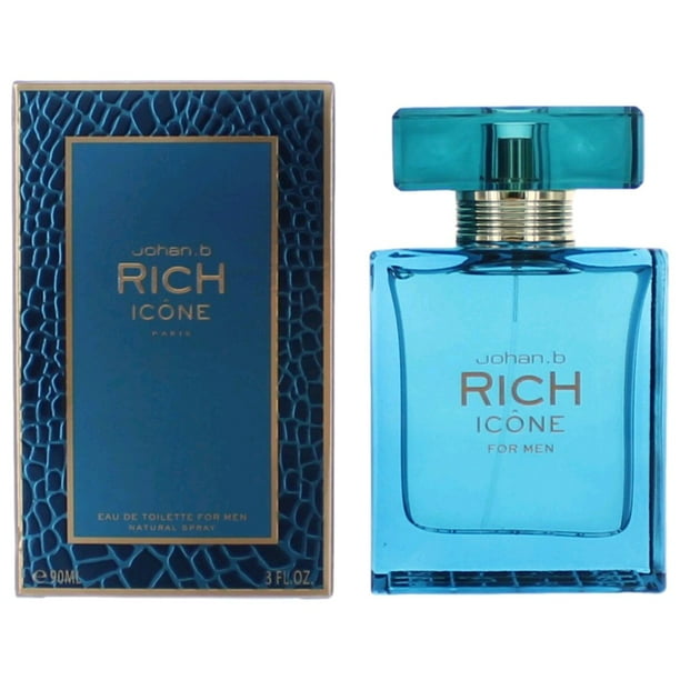 Icono Rico para Hombres de Johan B. 3,0 Oz de Perfume en Spray ...