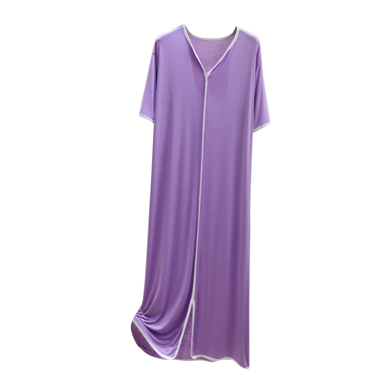 Click here for Yillto Womens Nightshirts Sleepwear Loose Short Sl... prices