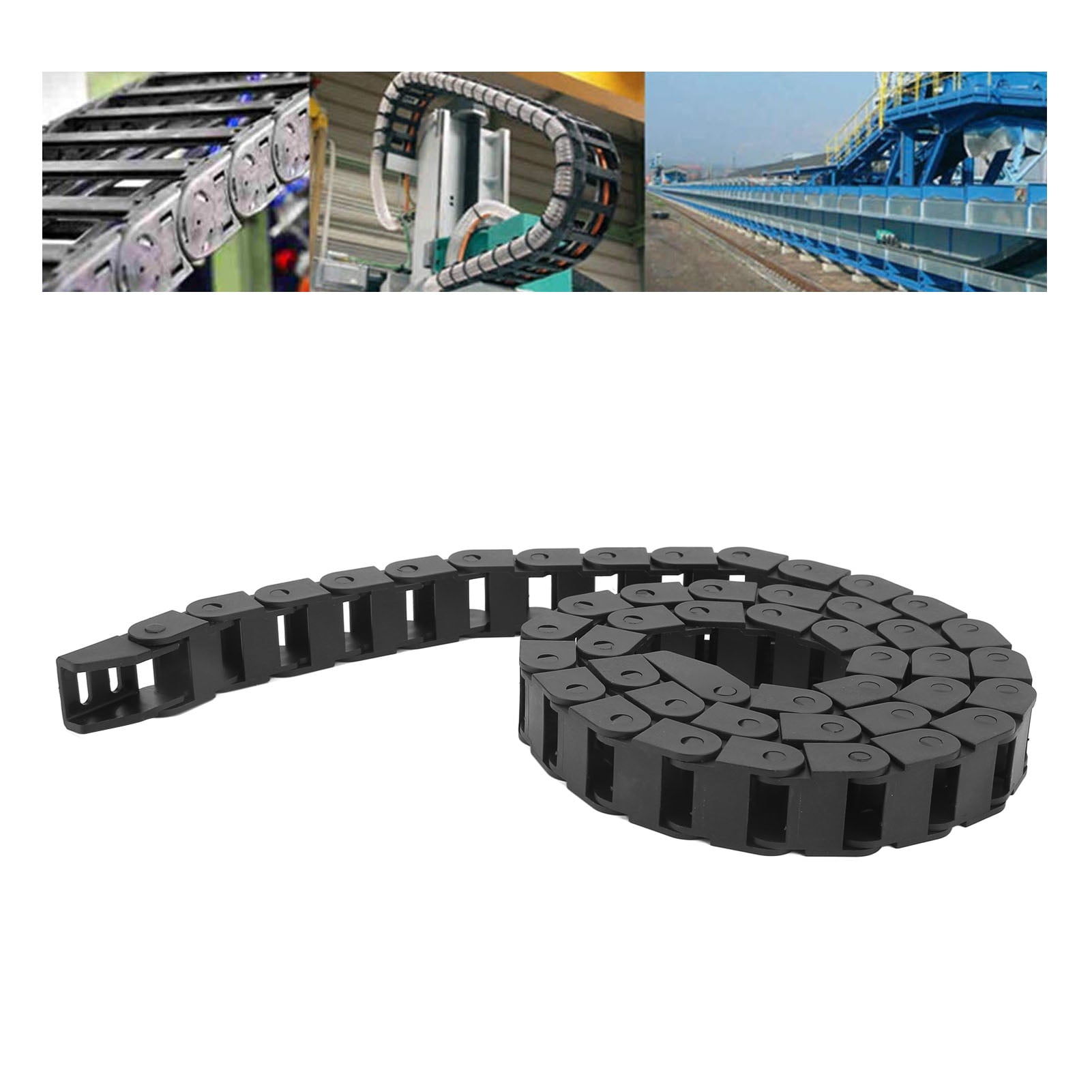 Cadena Portadora De Alambre, Cadena Portacable De Nailon De 1 Metro De ...