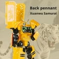 Transforming Robots Toy, 2-in-1 Ice Cream Samurai Action Figure ...