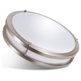 27W LED Flush Mount Ceiling Light, Dimmable Kitchen Lights - 12 Inch ...