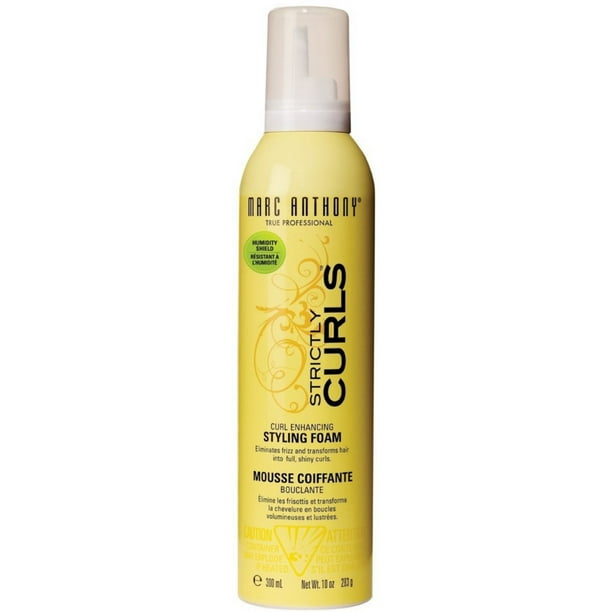 2 Pack Marc Anthony Strictly Curls Curl Enhancing Styling Foam 10 Oz