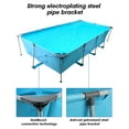 Naipo 10ft Swimming Pool Rectangular Frame Above Ground Backyard ...