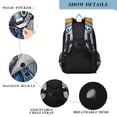 ALAZA Art Whale Paint School Laptop Backpack Travel Bag Casual Student ...