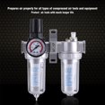 Compressed Air Filter Regulator Lubricator, Professional SFC300 3/8 ...